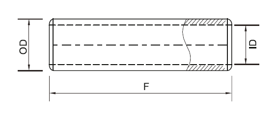 Copper Compression Sleeves - Long Barrel - HEX