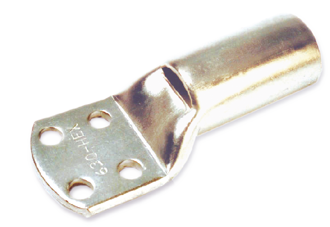 Four Hole Cable Terminal Ends (Economy Range) - HEX