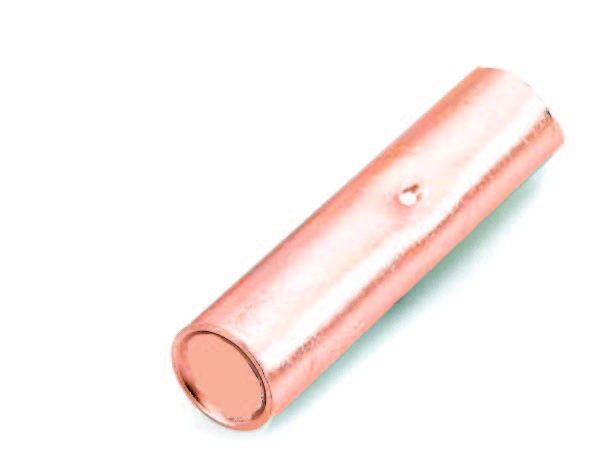 Tubular Compression Copper Connectors Long Barrel Up To 33KV - HEX