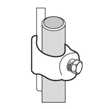 Rod To Cable Clamp - C Type - HEX