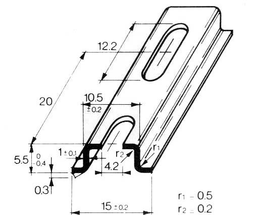 DIN Rail Channels - HEX