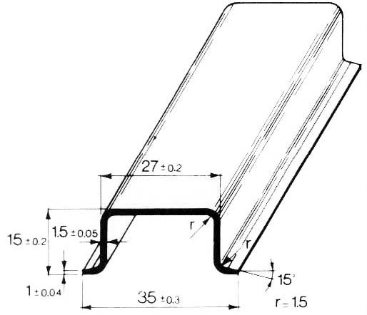 DIN Rail Channels - HEX