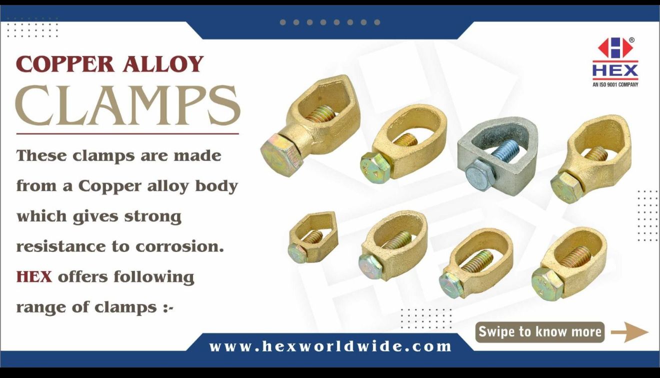 Curious about our copper alloy clamps? - HEX